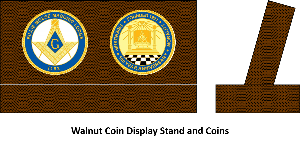 Billie Mosse Lodge - Billie Mosse Lodge Centennial Coin Display
